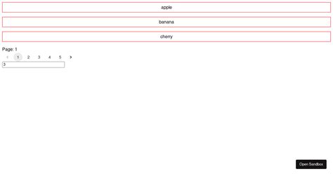 Pagination With Material Ui Codesandbox