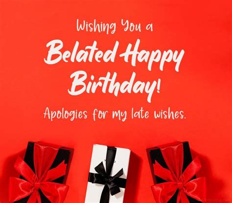 150 Belated Birthday Wishes And Messages Wishesmsg Artofit