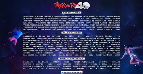 Veja Lineup Completo Do Rock In Rio 2024