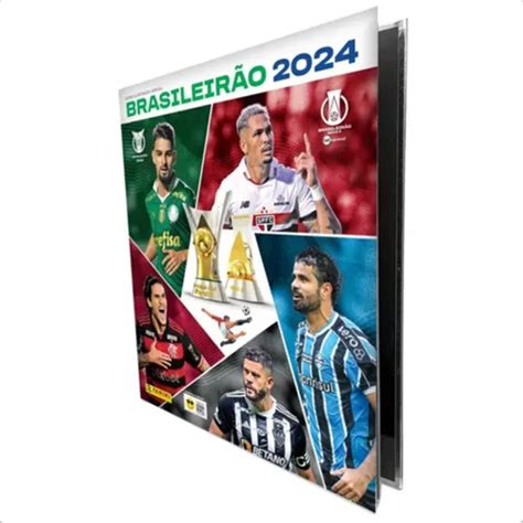 Álbum Capa Dura Campeonato Brasileiro 2024 Completo P colar