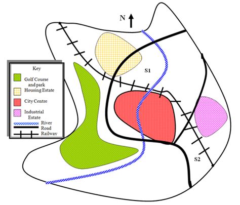 Ielts Task Map Describing Each Map In Turn And Using Tenses