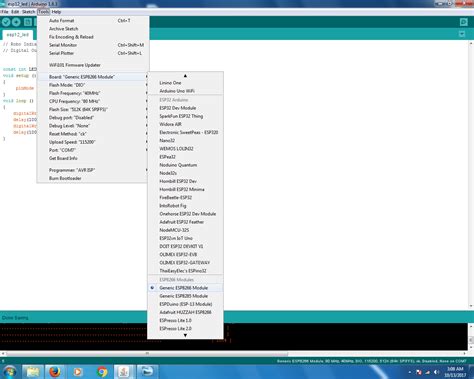 ESP 01 ESP8266 Digital Output LED Blinking On Arduino IDE Robo