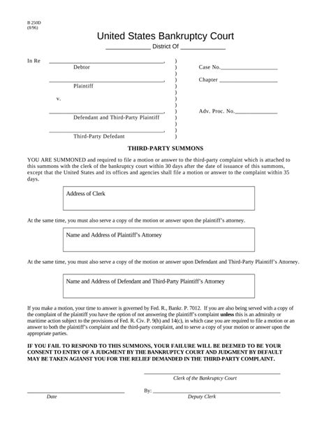 Summons Form Court Fill Out Sign Online DocHub