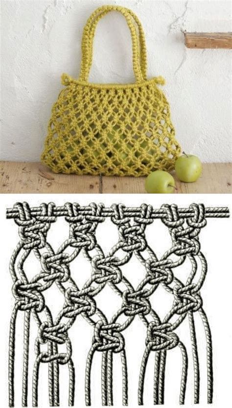 11 Modelos de Bolsa de Macramê Moderna De Frente Para O Mar