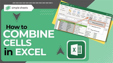How To Combine Cells In Excel