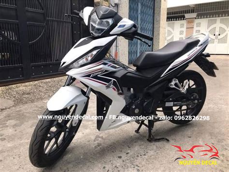 Tem xe winner v1 zin đỏ trắng xanh Nguyễn Decal Chuyên Dán Keo Xe
