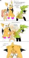 Post Comic Cream The Rabbit Kirapac Rouge The Bat Sonic The