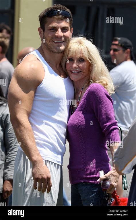 Lou Ferrigno Jr And Carla Ferrigno On The Set Of The New Film I Love