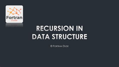 recursion in data structure and algorithms bengali part 5 fortran dude youtube
