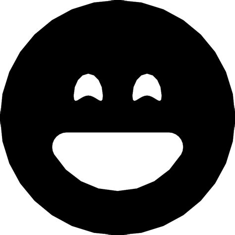 Emoji Laughing Fill Vector SVG Icon SVG Repo