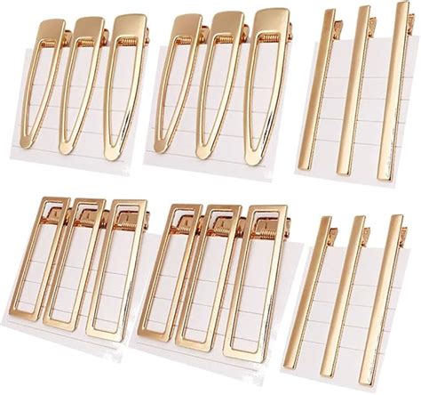 30PCS Pinces à Cheveux Alligator Pince à Cheveux Bec de Canard