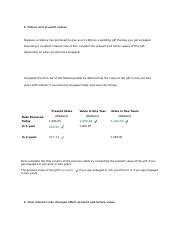 Econ 2 CH 14 1 Future And Present Values Suppose A Relative Has