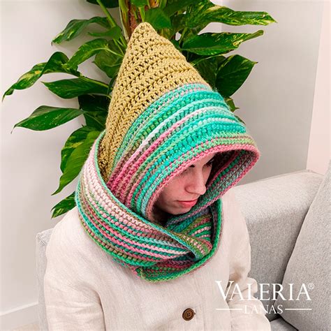 Capucha Bufanda Circular Valeria Lanas