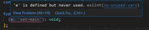 typescript fix eslint no unused var for defineemits stack overflow