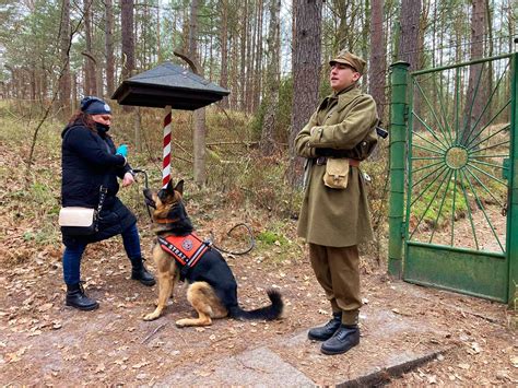 Wyjątkowi czworonożni goście Podziemne Miasto na wyspie Wolin