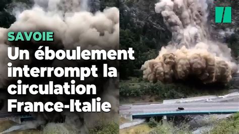 Après un éboulement en Savoie le trafic SNCF interrompu entre la