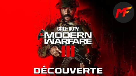 Découverte du multi de Call of Duty Modern Warfare III PS5 YouTube