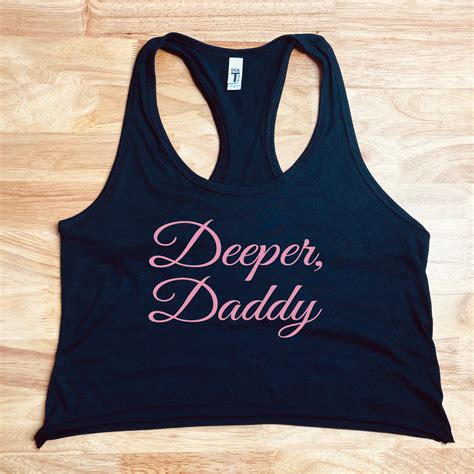 Ddlg Clothes Shirt Crop Top Daddy Kink Kawaii Deeper Daddy Etsy