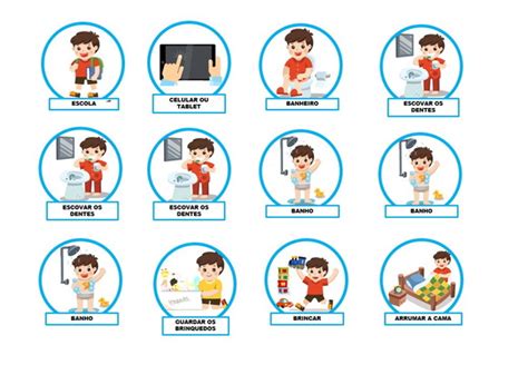 40 Atividades De Rotina Diaria Infantil Produtos Elo7