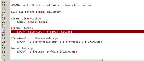 Dev C Giving Error For Makefile Win And G Stop Stack Overflow
