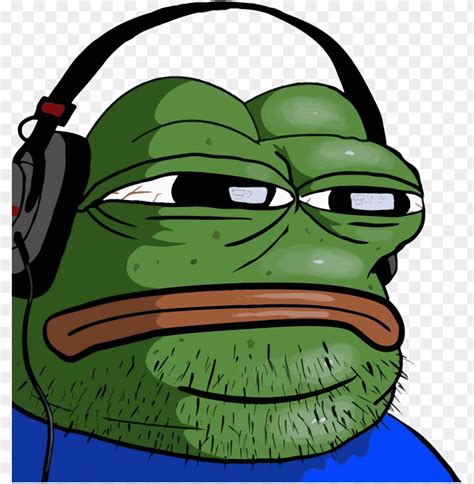 Kib X Jaded Neckbeard Pepe Gamer Pepe Png Image With