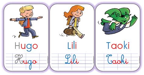 Les Personnages De Taoki Affichettes Lutin Bazar