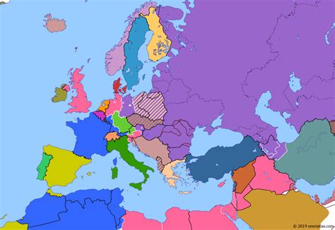 Blank Political Map Of Europe