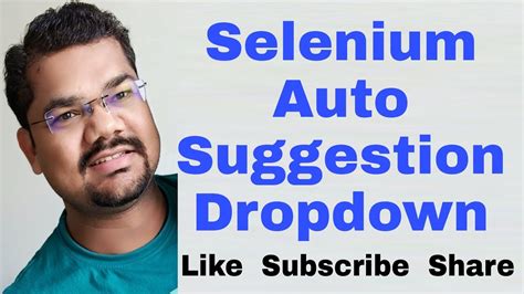 how to handle auto suggestion dropdown in selenium auto suggest drop list in selenium