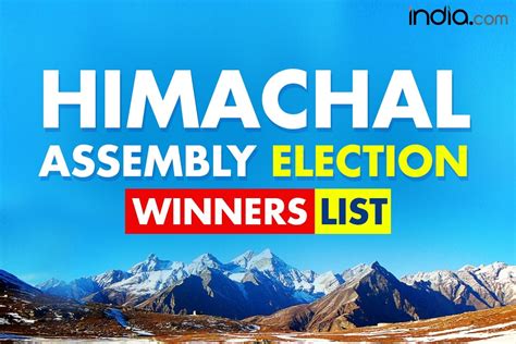 Himachal Pradesh Assembly Election Result 2022 Check Full List Of