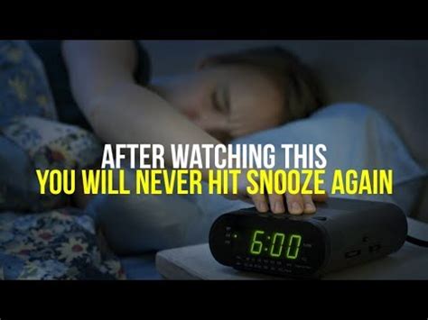 What Happens To Your Body When You Hit The Snooze Button YouTube
