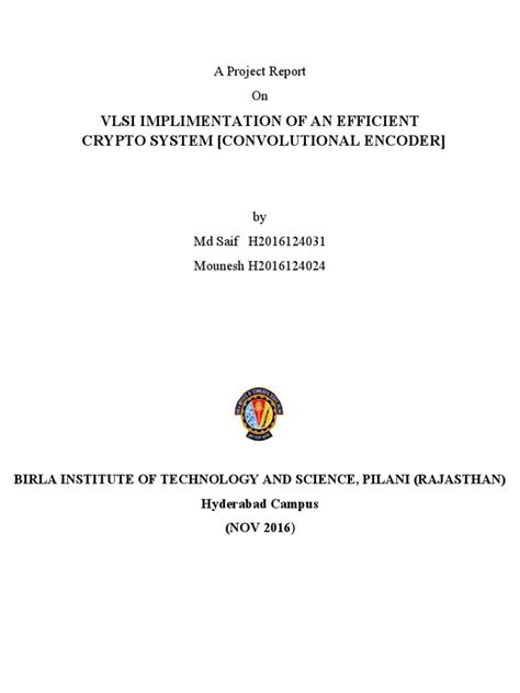 vlsi implimentation of an efficient crypto system convolutional encoder pdf forward error