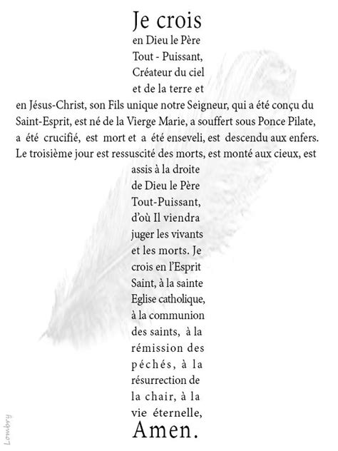 credo symbole des apotres Recherche Google Dieu le père Je crois