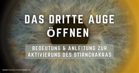 Drittes Auge Ffnen Anleitung Zur Aktivierung Des Stirnchakras