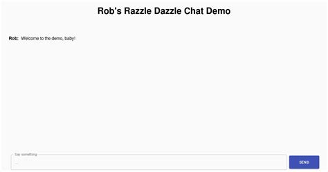 Chat Demo Codesandbox