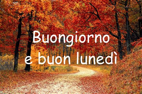 Buon Luned Autunnale Buongiorno E Buon Inizio Settimana Autunno