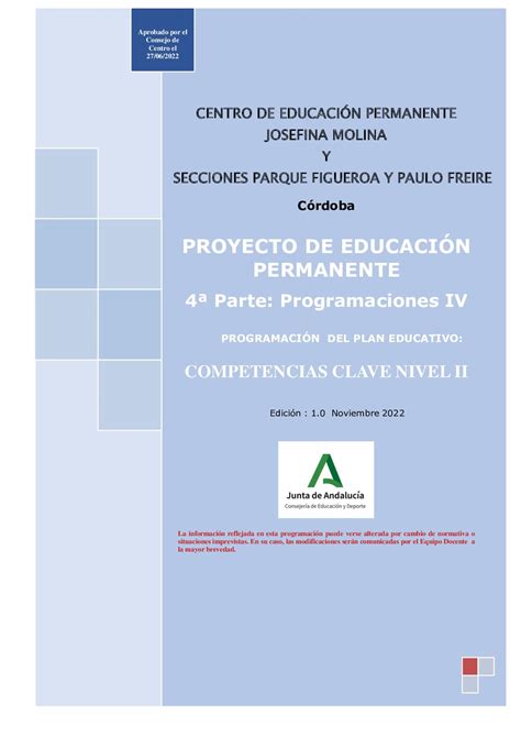 Calaméo Program Competencias
