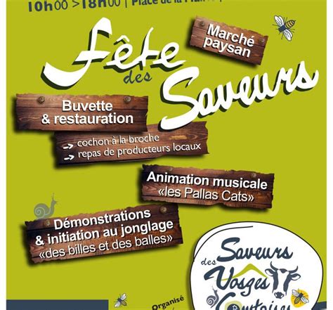 3AfficheA3FeteDesSaveurs18 1 Ecooparc Dominique Rivière