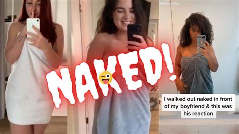 Naked Drop The Towel Challenge Ii Walked Out Naked Reaction Challenge