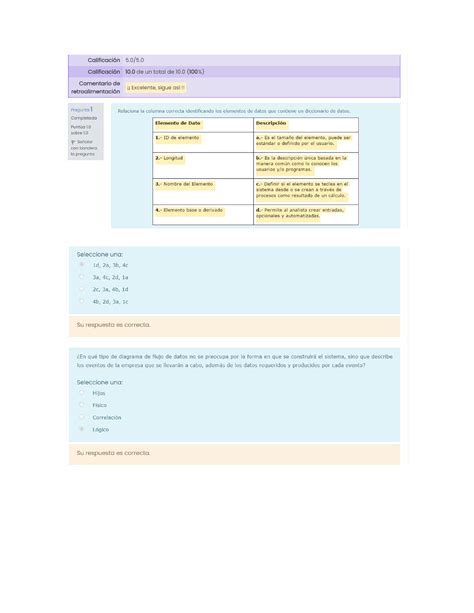Análisis y diseño de sistemas examen sem 3 Examen semana 3 Analisis y