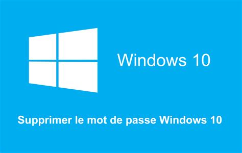 Au démarrage Supprimer le mot de passe Windows 10 Renee PassNow