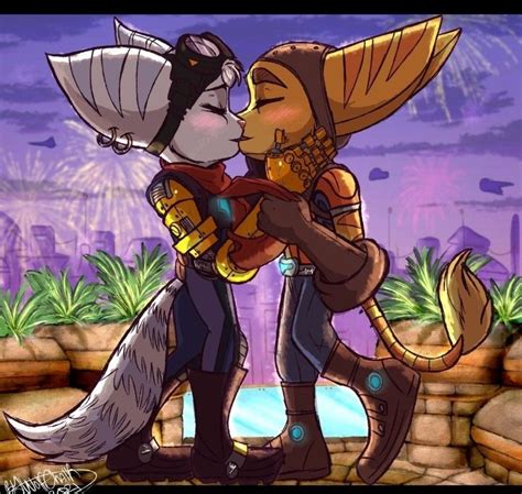 Pin By Massiel On Ratchet X Rivet Furry Couple Anthro Furry Anime