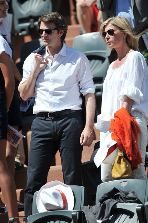 Photo François Baroin et sa compagne Michèle Laroque People aux