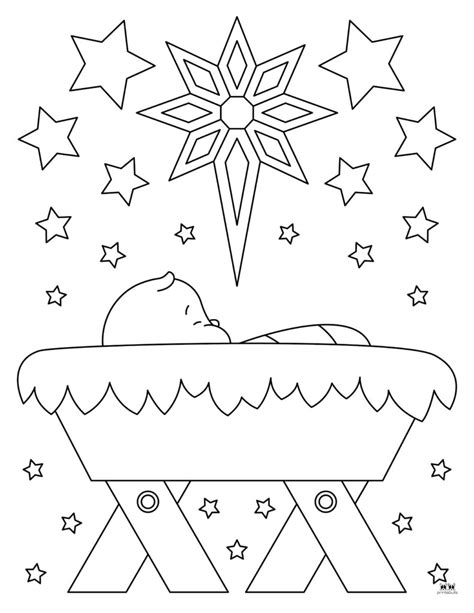Christmas Stars 25 FREE Printables PrintaBulk