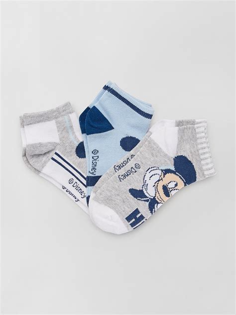 Pack De 3 Pares De Calcetines Mickey Disney BLANCO Kiabi 5 00