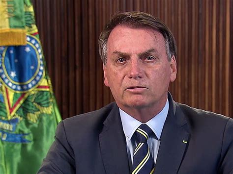 Em pronunciamento no rádio e na TV Bolsonaro pede para população