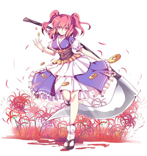 Onozuka Komachi Touhou Drawn By Nga Ray Ray Danbooru