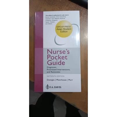 2024 NANDA Nurse S Pocket Guide Diagnoses Prioritized Interventions