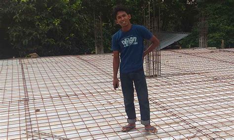 Ukuran Besi Untuk Konstruksi Beton Rumah Pondasi Tiang Balok Dak IMAGESEE