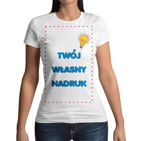 Koszulka męska z własnym nadrukiem