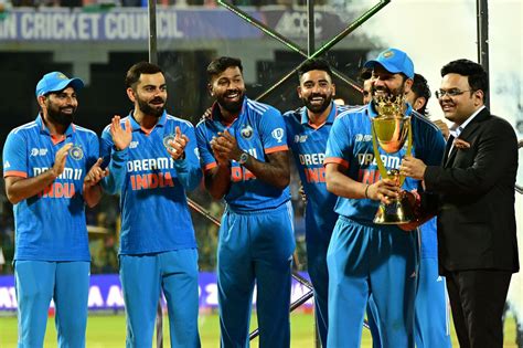 Jay Shah Of The ACC And BCCI Is All Smiles Handing Over The Asia Cup
